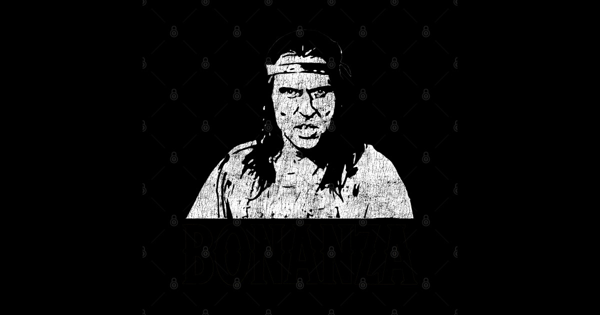 Native Indian Tribe Bonanza 1959 - Vintage - Sticker | TeePublic