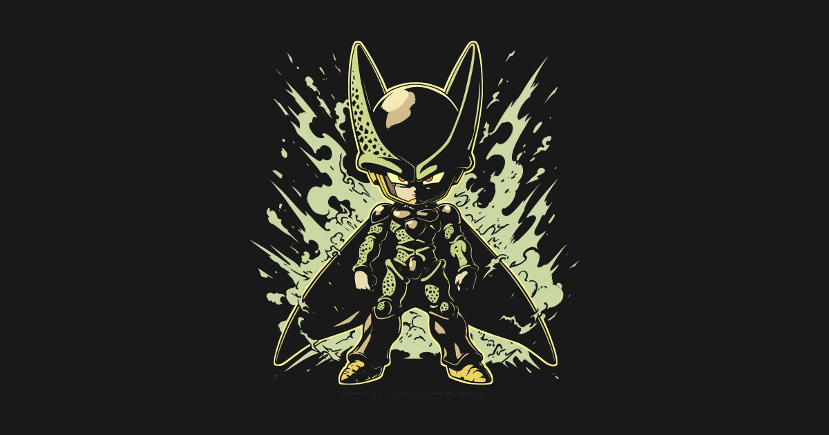 Chibi Perfect Cell Dragon Ball Z - Perfect Cell - T-Shirt | TeePublic
