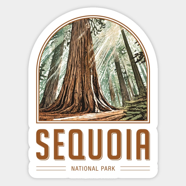 Sequoia National Park - Sequoia - Sticker | TeePublic