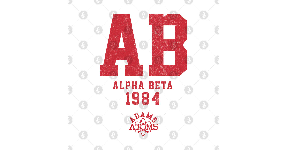 Alpha Beta AB - 1984 - vintage frat Revenge of the Nerds - Revenge Of ...