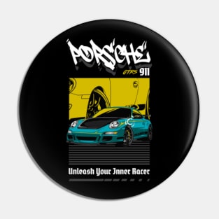 Porsche 911 Gt3 Rs Sport Car Pins and Buttons for Sale | TeePublic