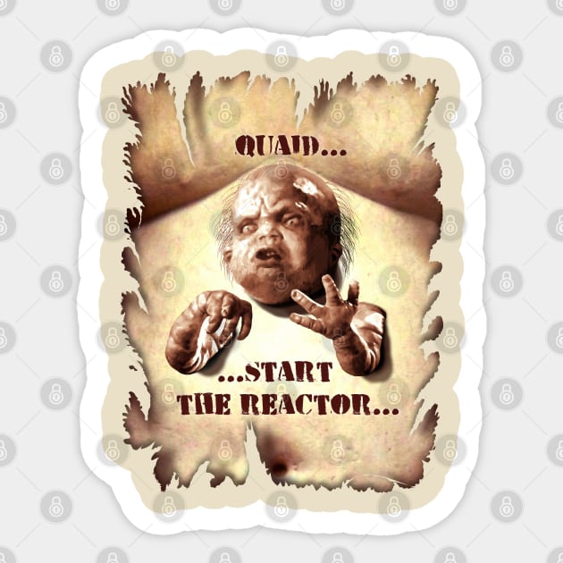 Total Recall (1990) Kuato: "QUAID...START THE REACTOR..." - Total ...