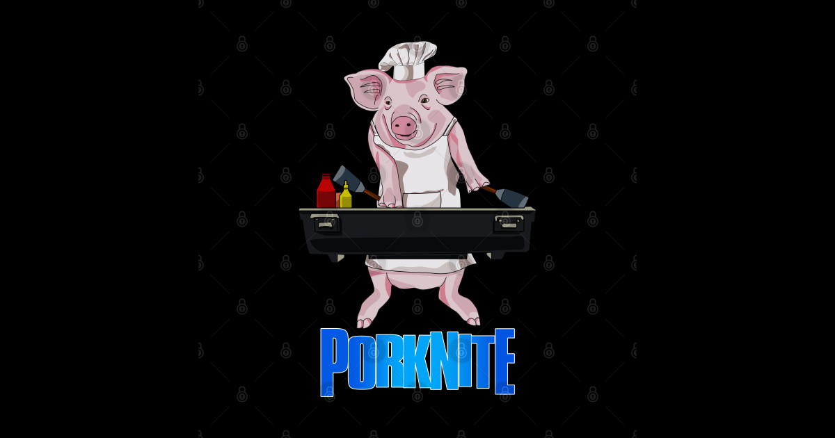 PorkNite - Gaming - Sticker | TeePublic