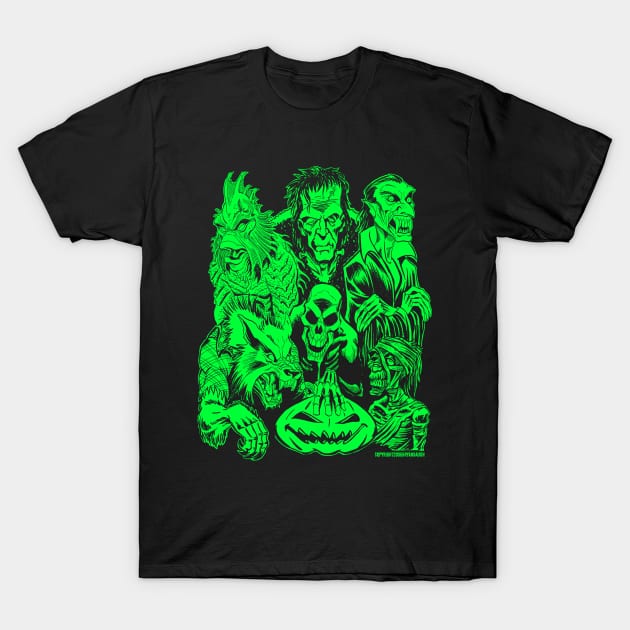Monster Rally - Halloween - T-Shirt | TeePublic