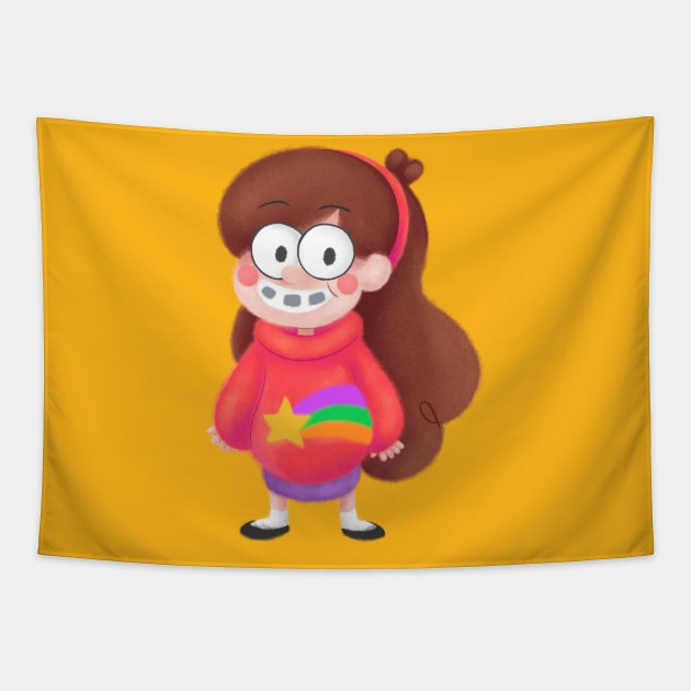 Mabel of Gravity Falls - Mabel - Tapestry | TeePublic