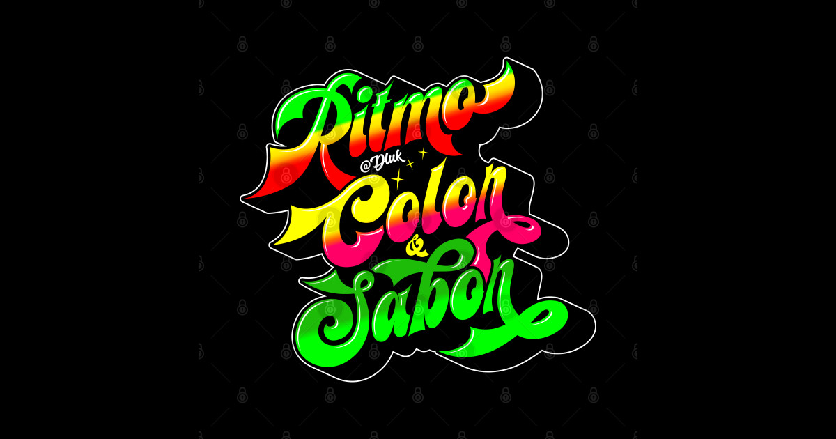 Ritmo Color y Sabor - Graffiti - Sticker | TeePublic
