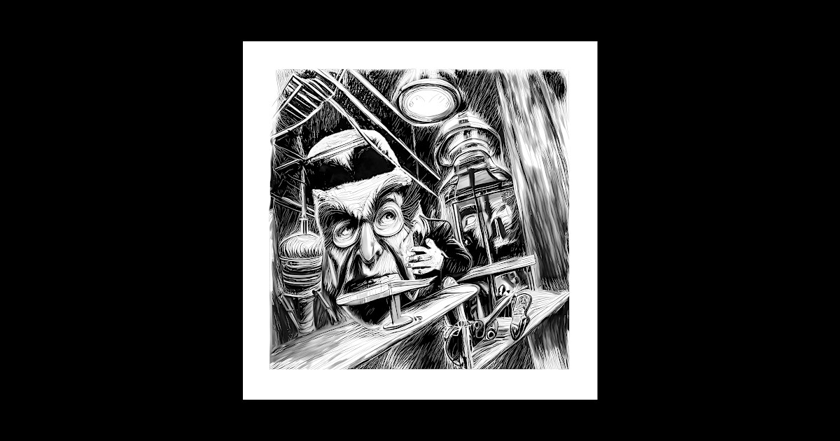 The Eccentric Professor - Eccentric - Sticker | TeePublic