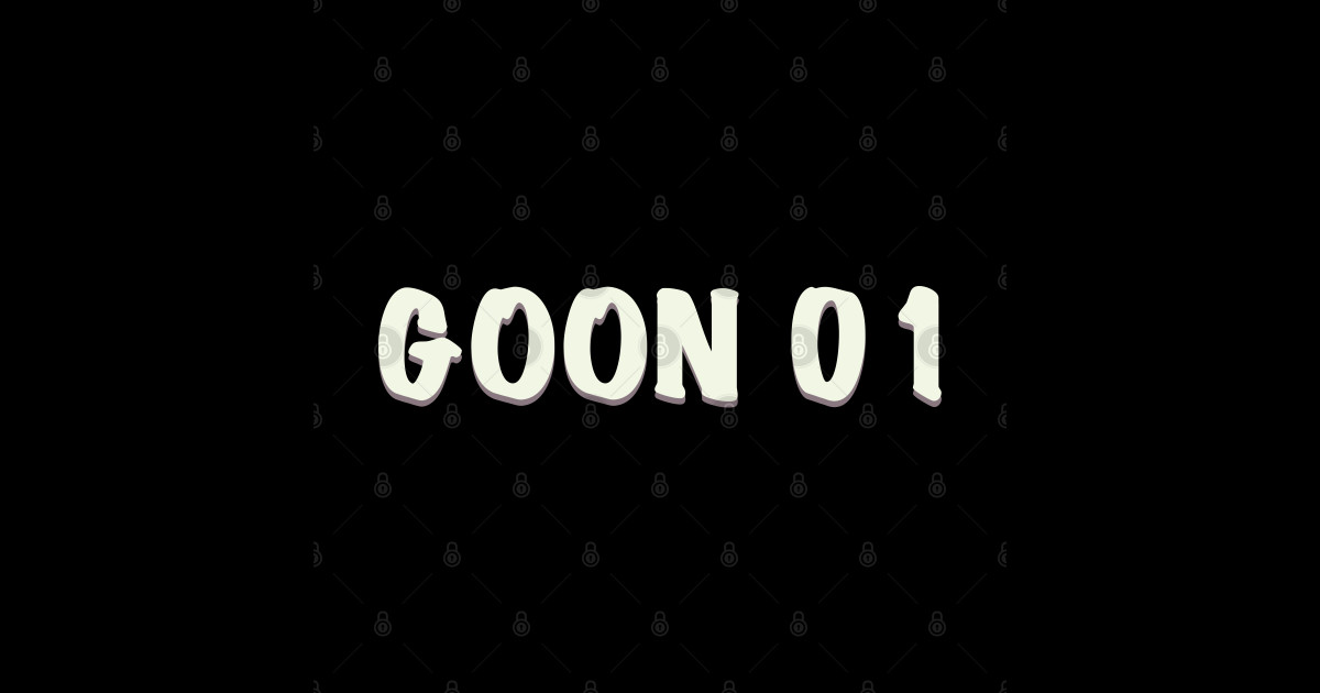 GOON 01 - Anime - Sticker | TeePublic