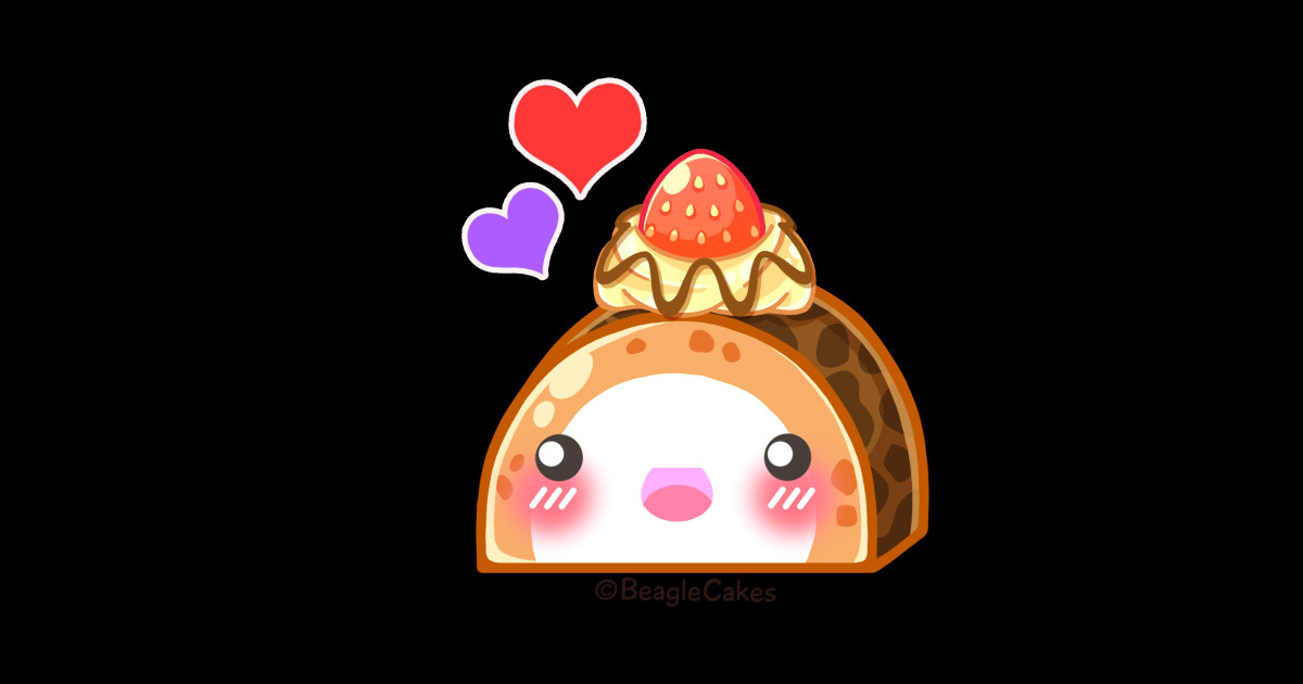 Cute Roll Cake - Cake - Sticker | TeePublic
