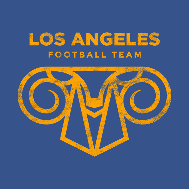 Cool Modern Rams Logo, Los Angeles Sunday Football Tailgate - Nfl - T ...