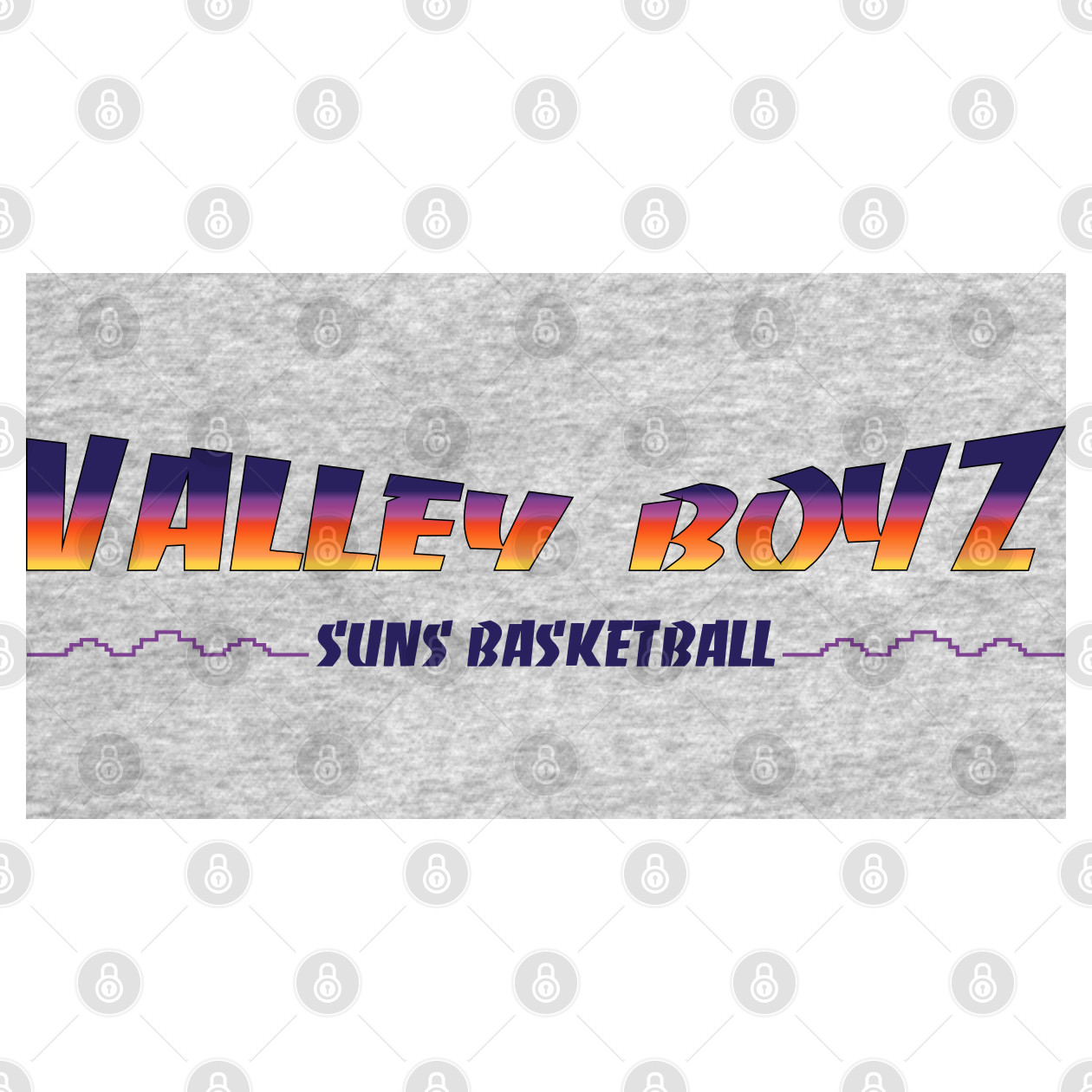Valley Boyz Basketball - Suns - T-Shirt | TeePublic