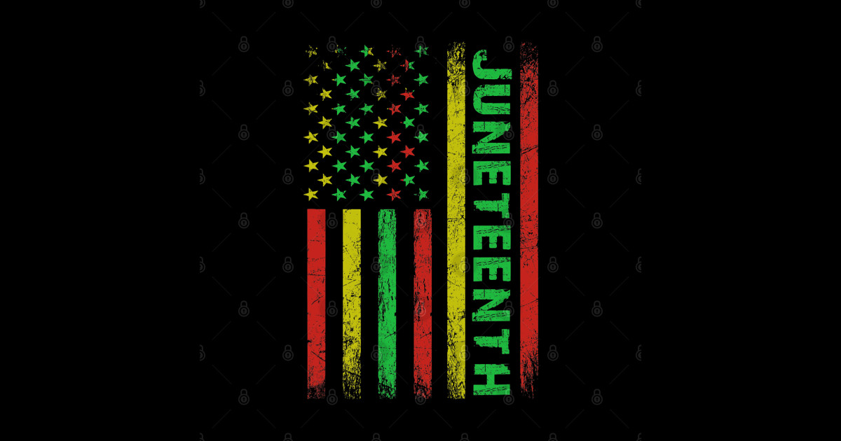 Juneteenth in a Flag Black history Juneteenth - Juneteenth In A Flag ...