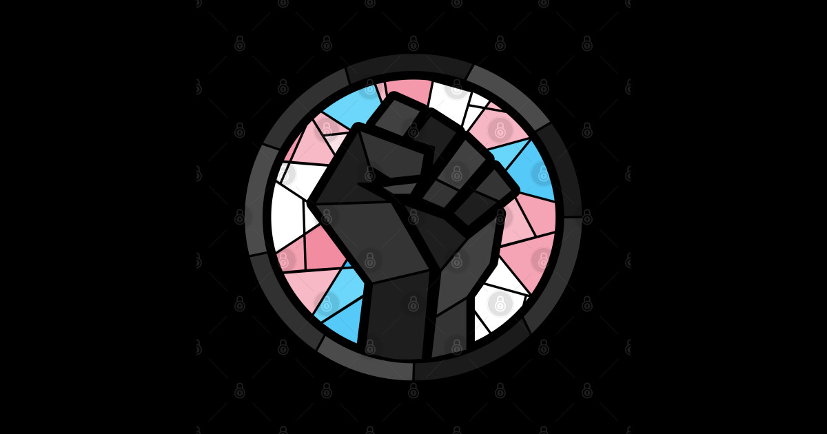BLM Stained Glass Fist (Trans) - Blm - Posters and Art Prints | TeePublic