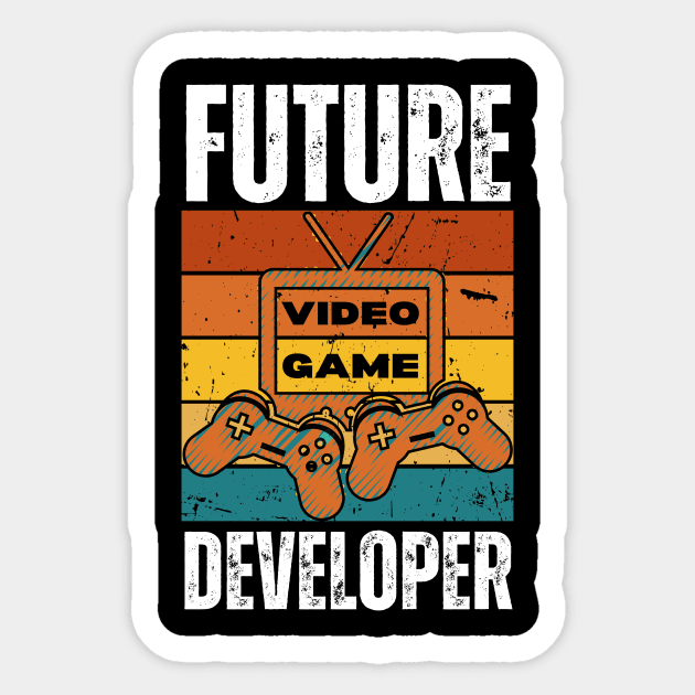 Future Video Game Developer - Future Video Game Developer - Sticker ...