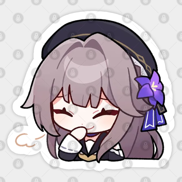 Honkai Star Rail Chibi Herta 2 - Honkai Star Rail - Sticker | TeePublic