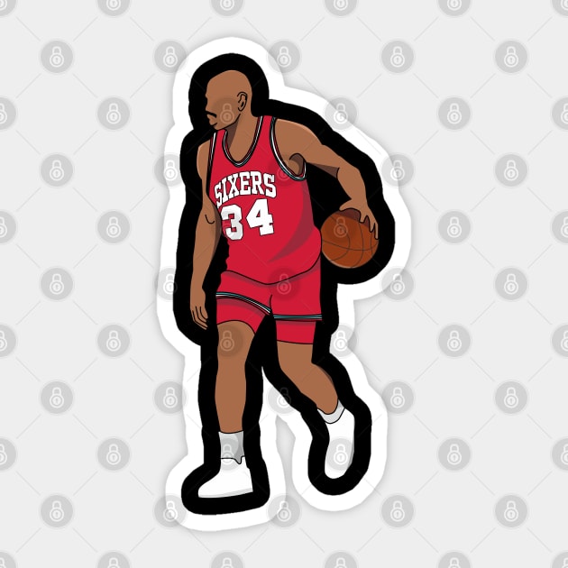 Charles Barkley - Charles Barkley - Sticker | TeePublic