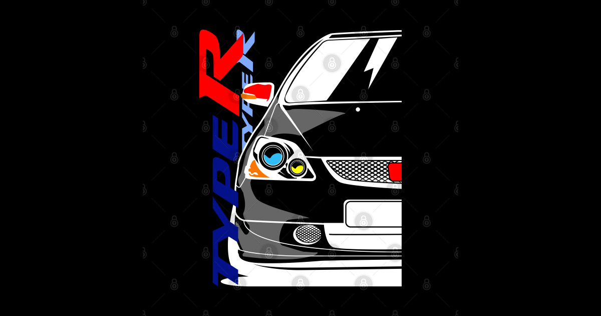 Civic EP3 Type R - Honda Civic Type R - Sticker | TeePublic