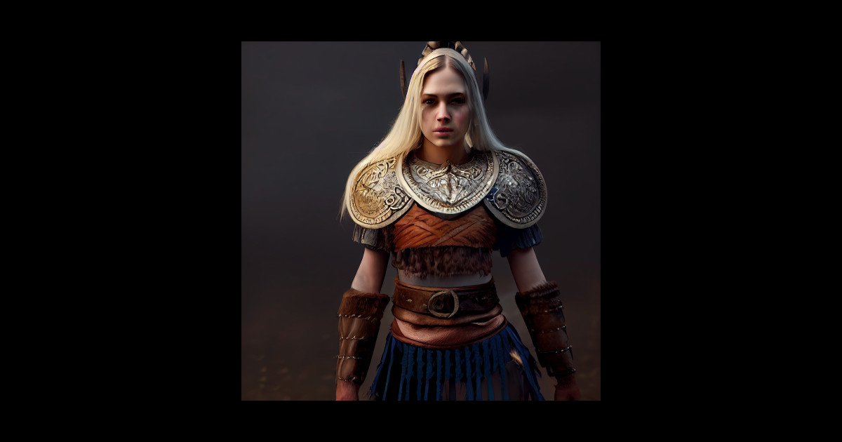 Viking Shield Maiden - Swedish Women - Posters and Art Prints | TeePublic