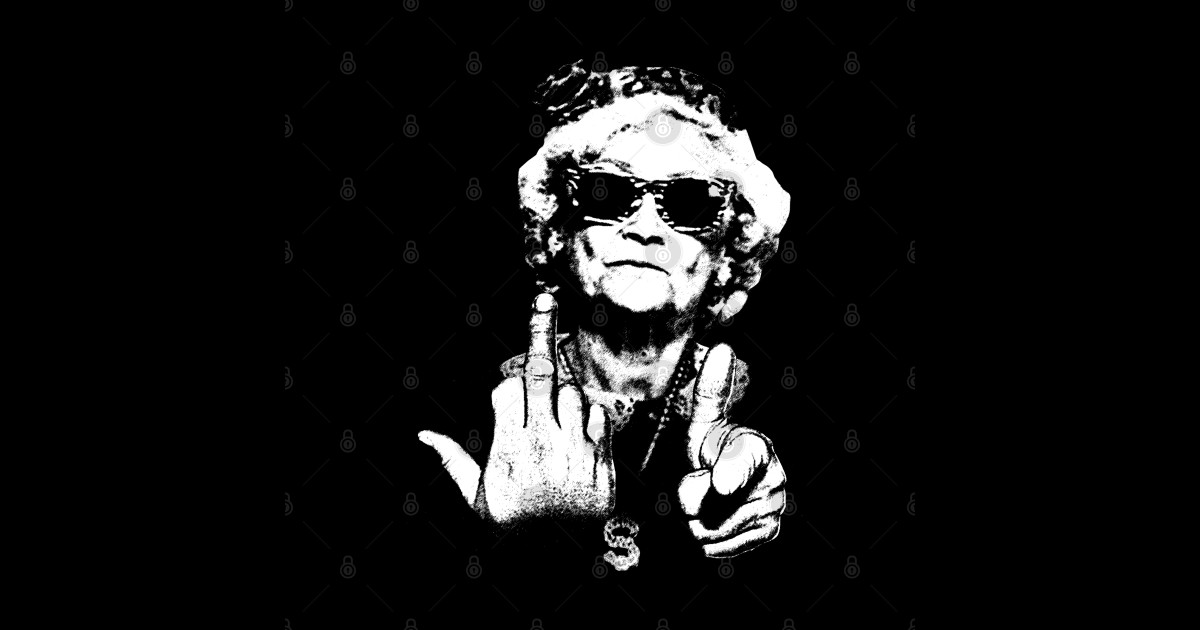 Golden Girls Sophia Thug Life Savage Golden Girls Sticker Teepublic