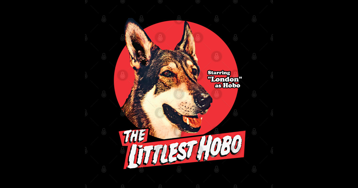the littlest hobo - Littlest Hobo - Sticker | TeePublic