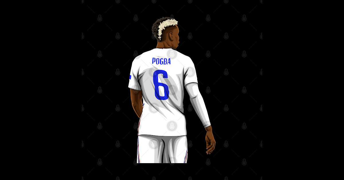 Paul Pogba - Soccer Player - Sticker | TeePublic