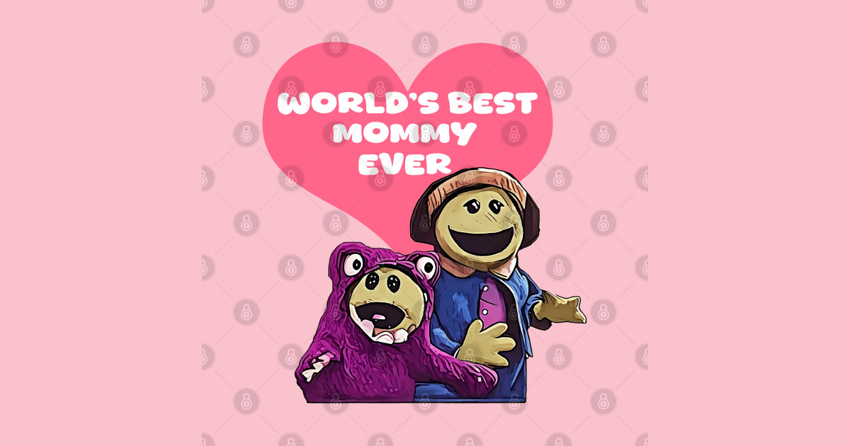 World Best Mommy Ever - Funny And Cute Nanalan Monster Mother's Day ...