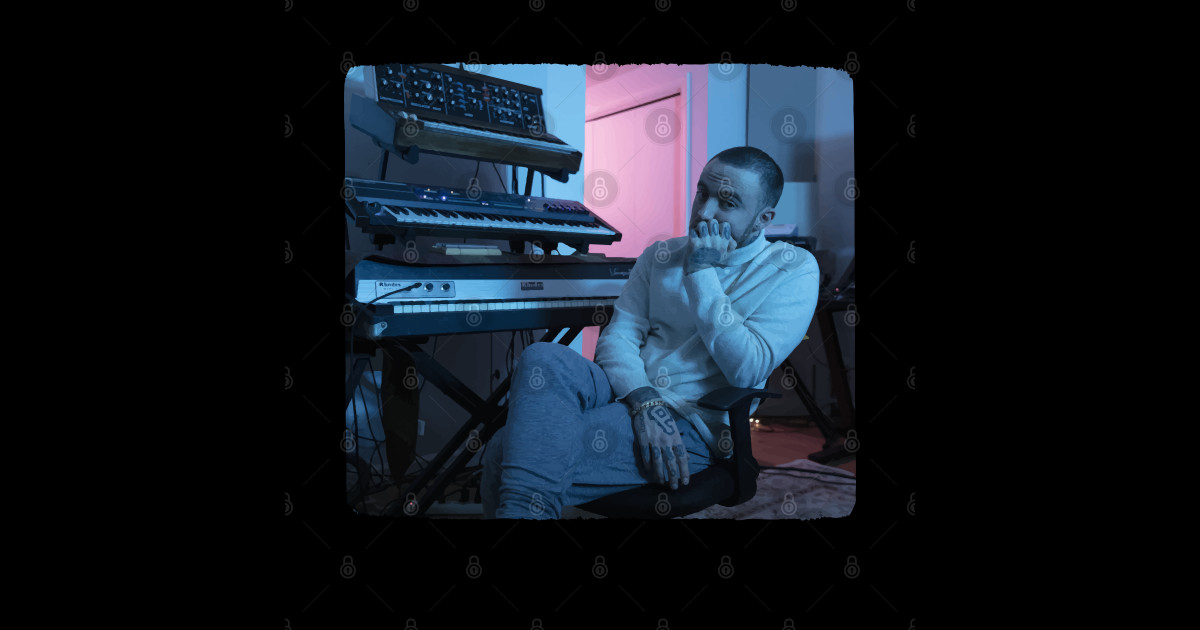 mac miller studio - Mac Miller - Sticker | TeePublic