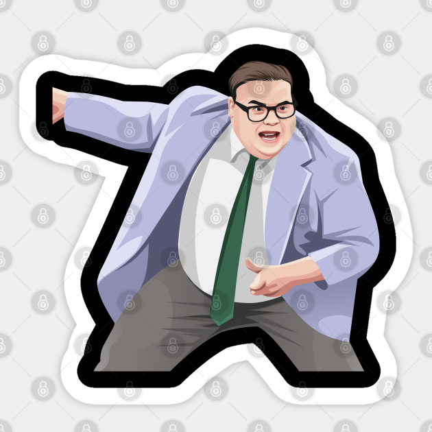 Chris Foley - Hilarious Vector - Chris Farley - Sticker | TeePublic
