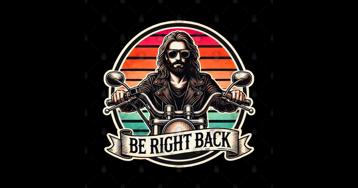 Jesus Be Right Back - Jesus Return - Sticker | TeePublic