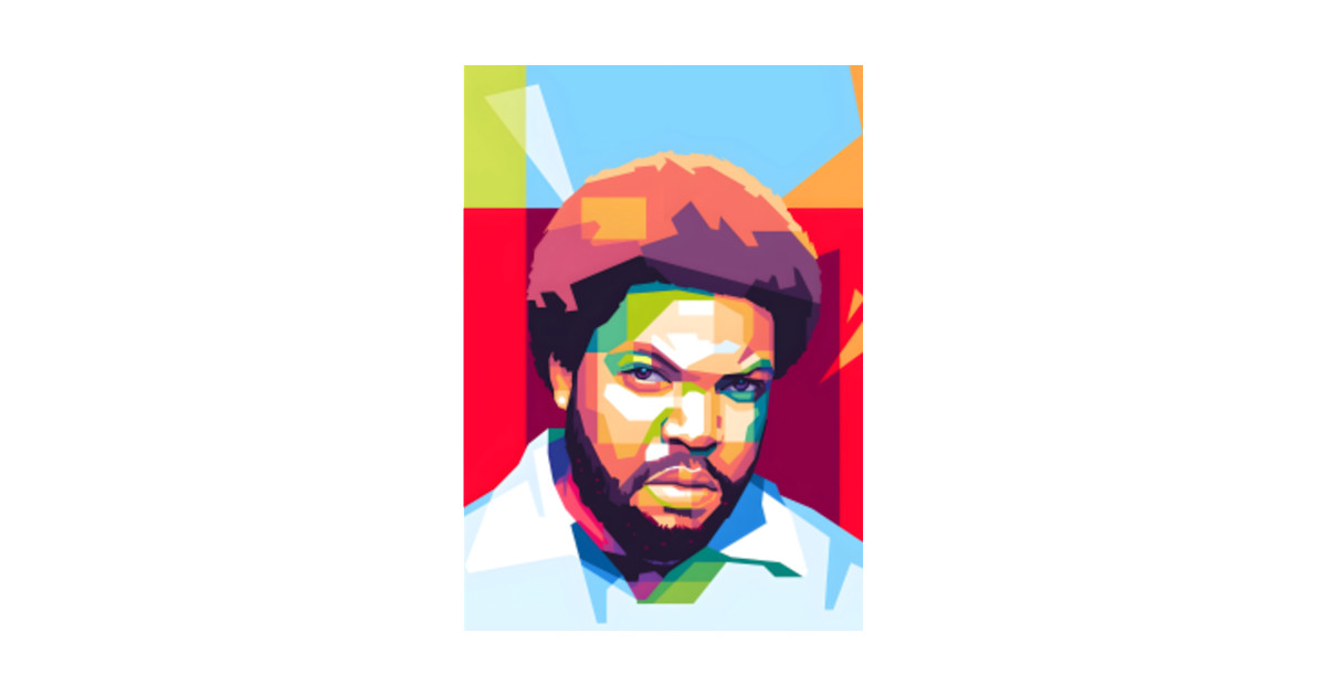 Ice Cube Pop Art Colorful - Ice Cube - T-Shirt | TeePublic