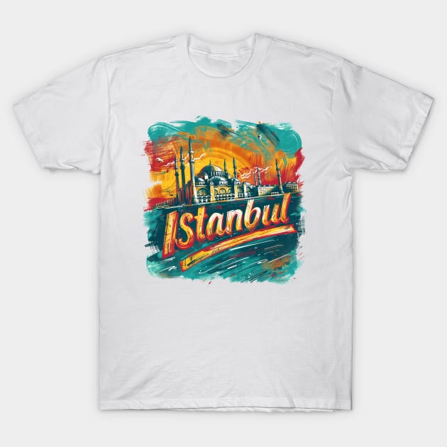 Istanbul Retro Turkey t-shirt - Istanbul - T-Shirt | TeePublic