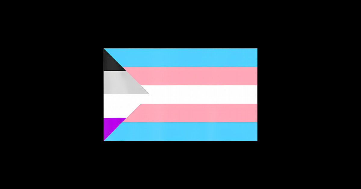 Trans Flag Colors Lgbt - Trans Flag Colors Lgbt - Magnet | TeePublic