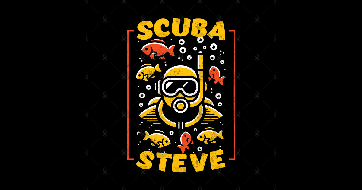 Scuba Steve Diving Fan Art - Big Daddy - Posters and Art Prints | TeePublic