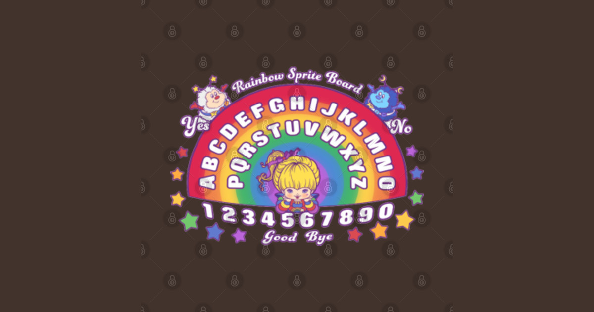 Rainbow Sprite Board - Rainbow Brite - T-Shirt | TeePublic