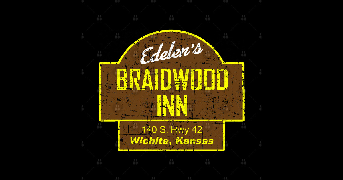 Braidwood Inn, distressed - Planes Trains And Automobiles - T-Shirt ...