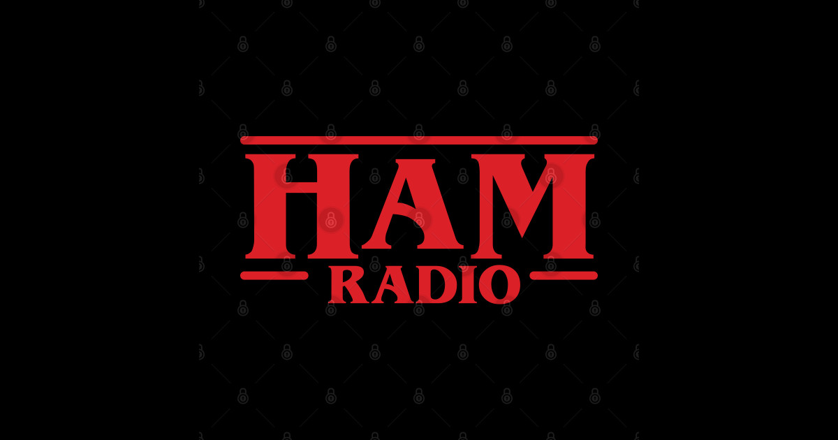Ham Radio - Stranger Things - Stranger Things - Sticker | TeePublic