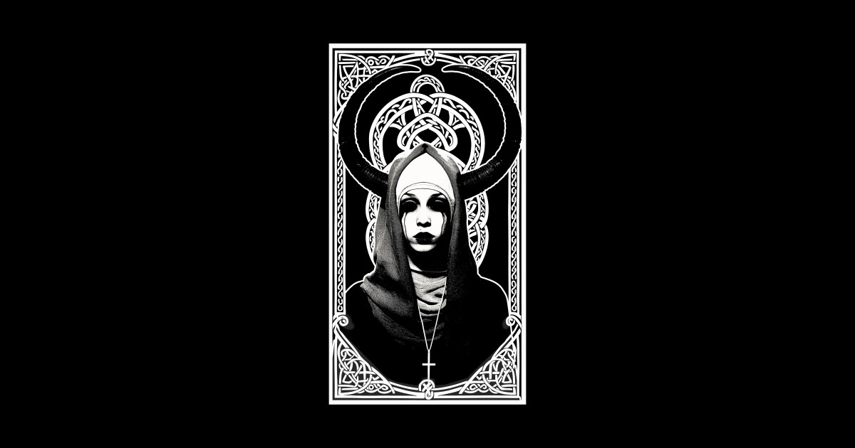 Occult Nun of the evil coven Horned Lilith priestess wiccan esoteric ...