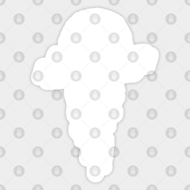 The Wraiths white graffiti logo - The Wraiths - Sticker | TeePublic