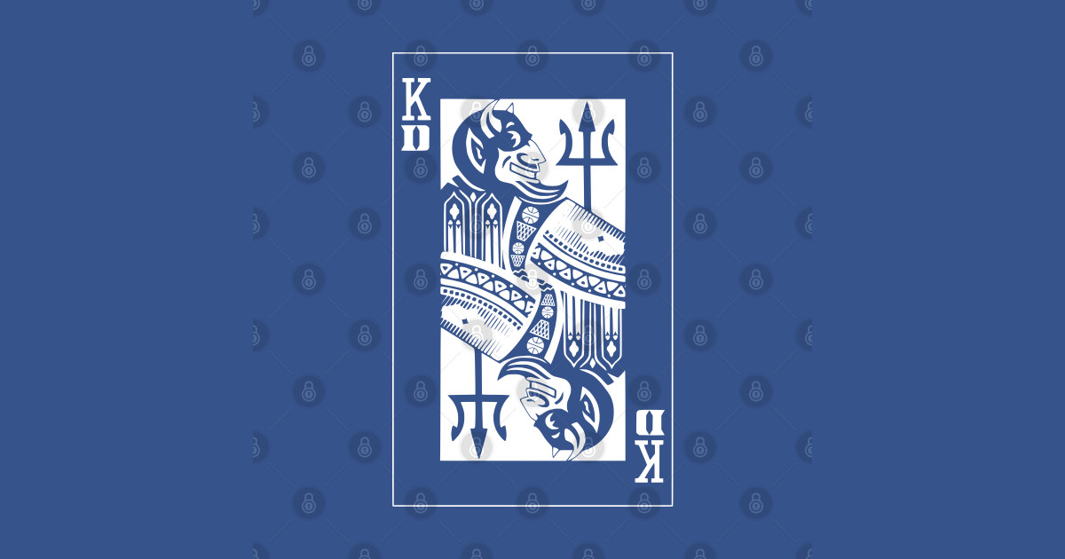 Devils Mascot Playing Card - Devils - T-Shirt | TeePublic