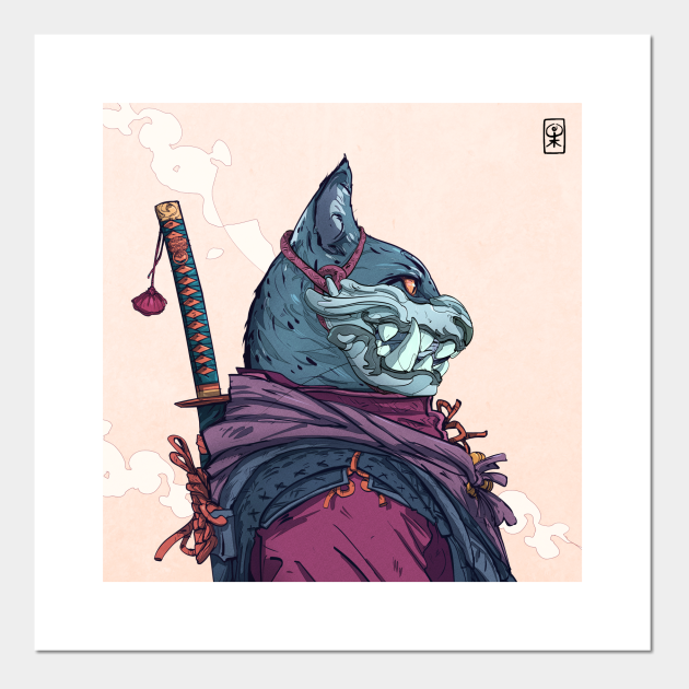 Shinobi Cat - Ninja - Posters and Art Prints | TeePublic