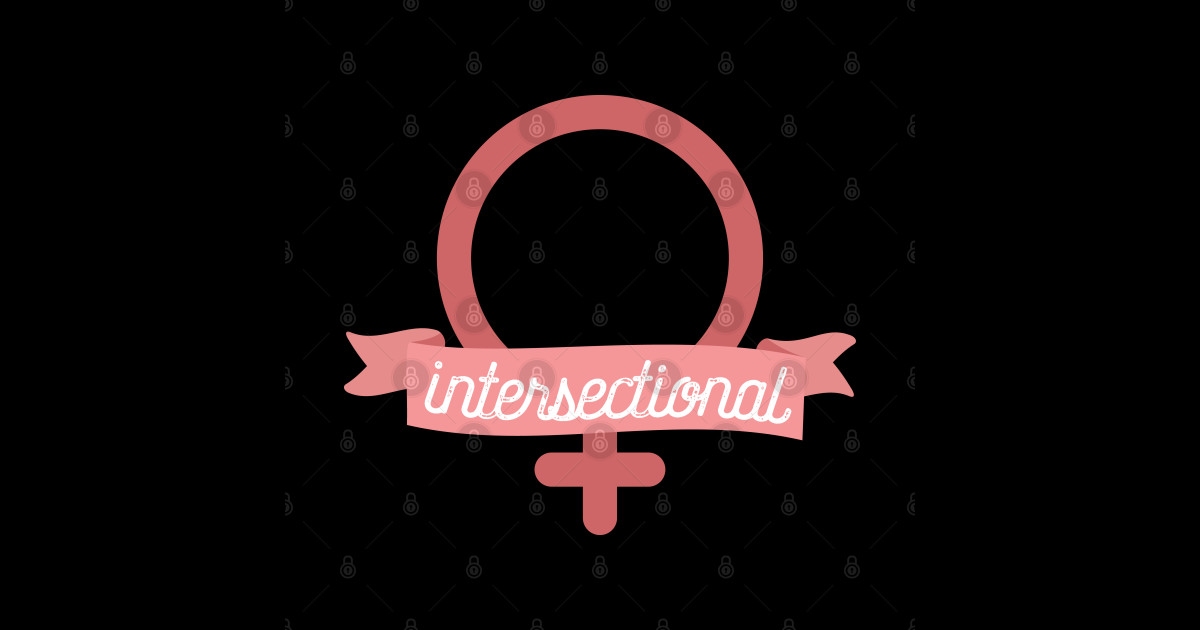 Intersectional Feminist Banner - Intersectional Feminist - Sticker ...