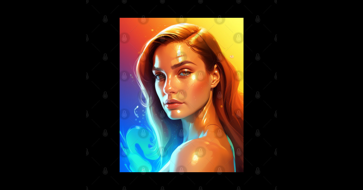 Portrast of Natalie Portman Digital Redition - Natalie Portman ...