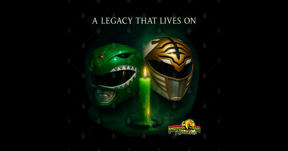 Legacy Lives On – Green & White Ranger Tribute - Green Ranger - Sticker ...