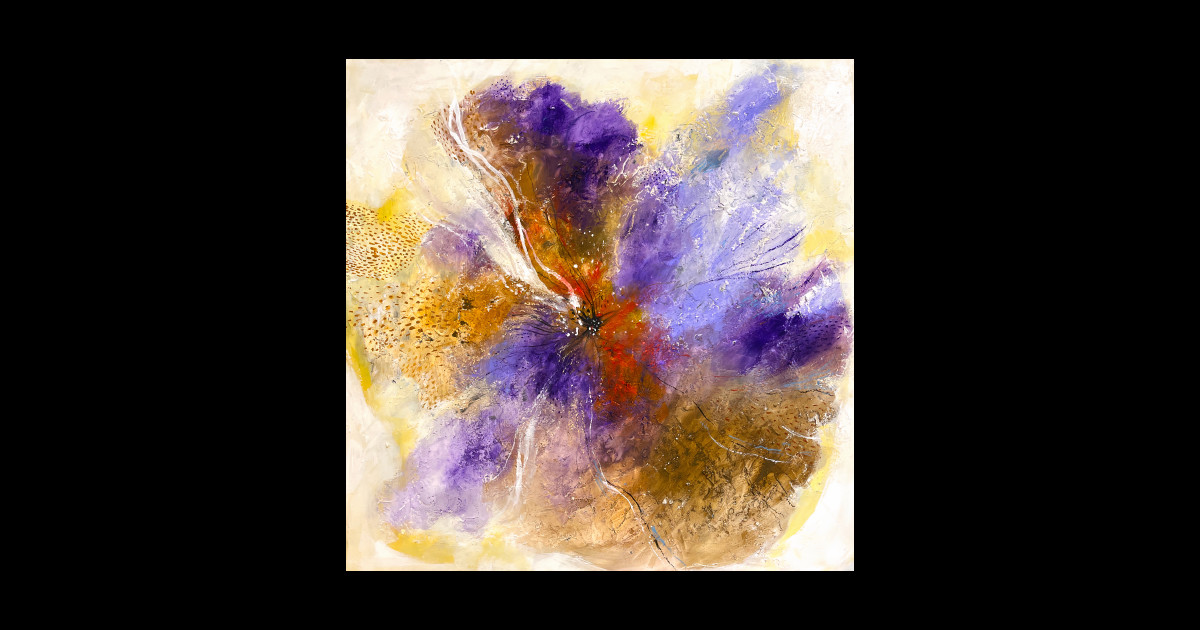 An imaginary flower - Abstract Flower - Posters and Art Prints | TeePublic