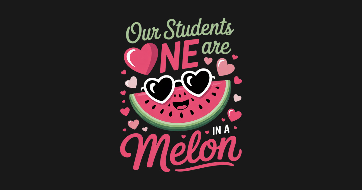 Our Students Are One In A Melon Teacher Watermelon Summer - Our ...