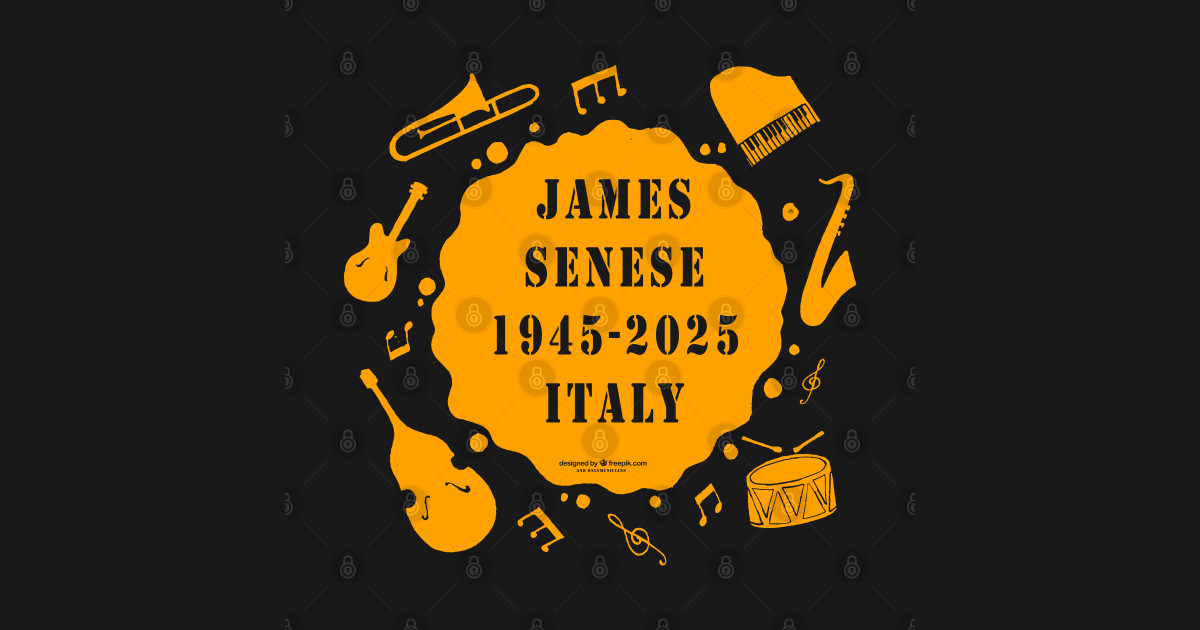James Senese NOV26 Italy 1945 2025 Music D5042 - James Senese - T-Shirt ...