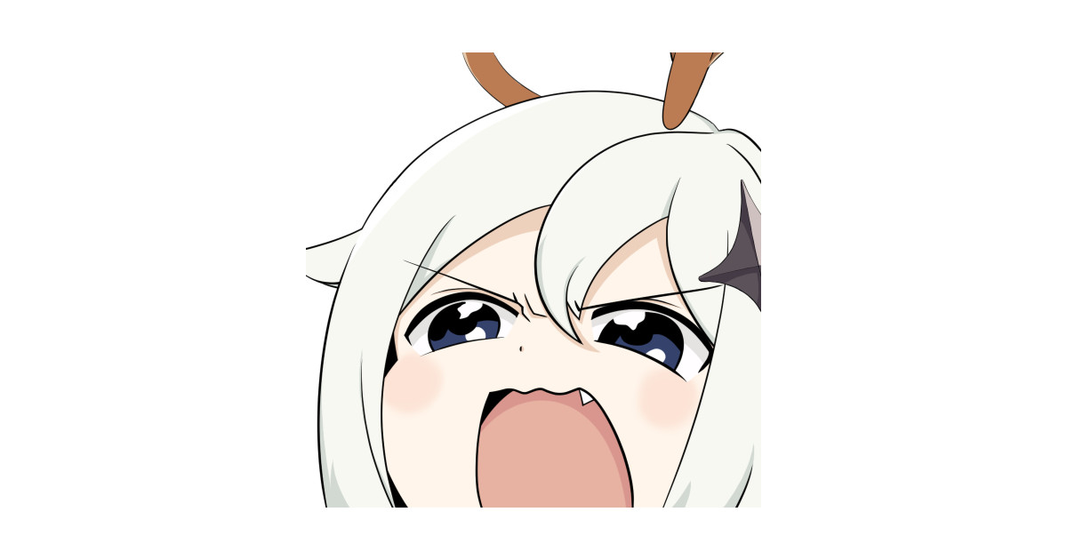 Angry Paimon Sounds Emergency Food! - Angry - T-Shirt | TeePublic