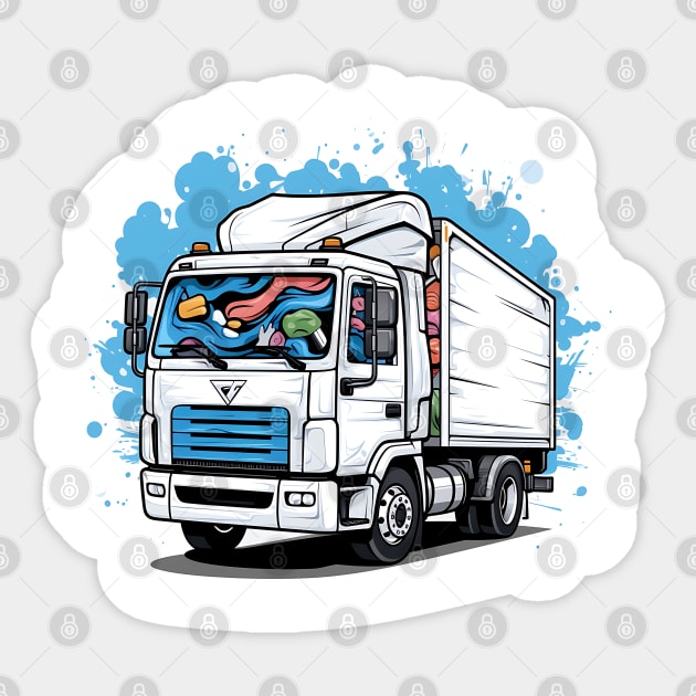 big tractor design - Tractors - Sticker | TeePublic