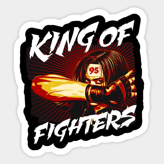 KOF '95 - King Of Fighters - Sticker | TeePublic