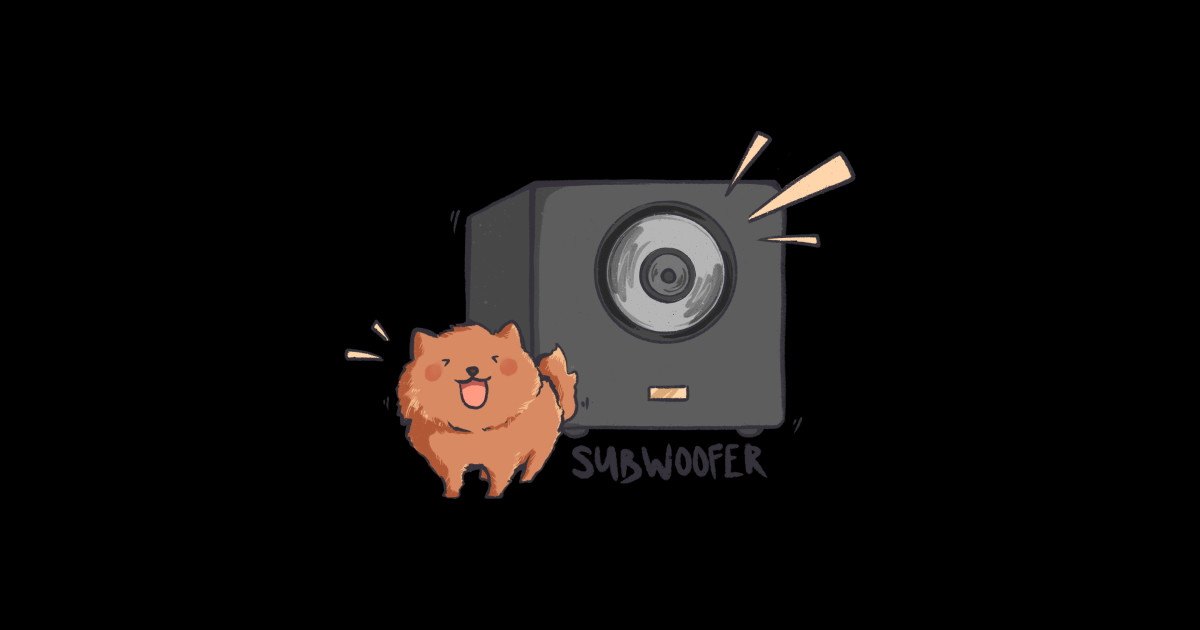 Subwoofer - Subwoofer - Sticker | TeePublic